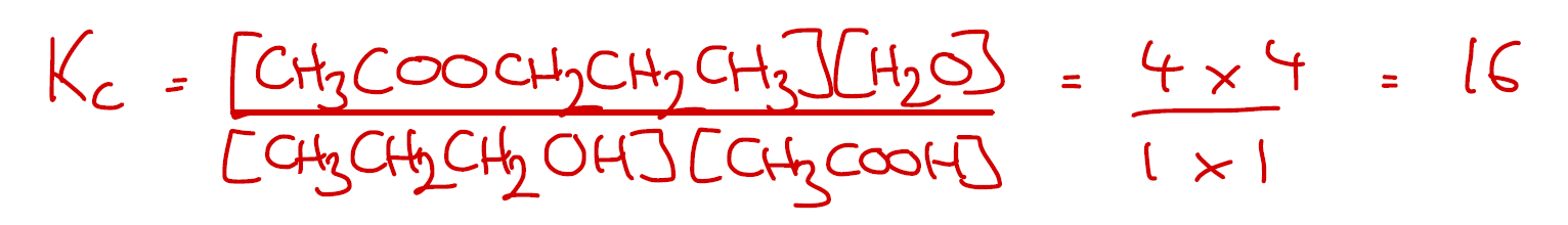 Equilibrium Kc: Using ICE tables - Online A Level Chemistry & Physics Tutor